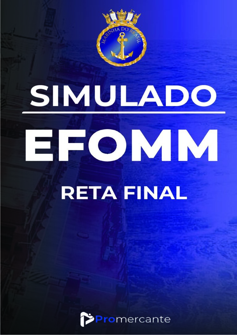 Treine o que mais cai na prova da EFOMM - Promilitares